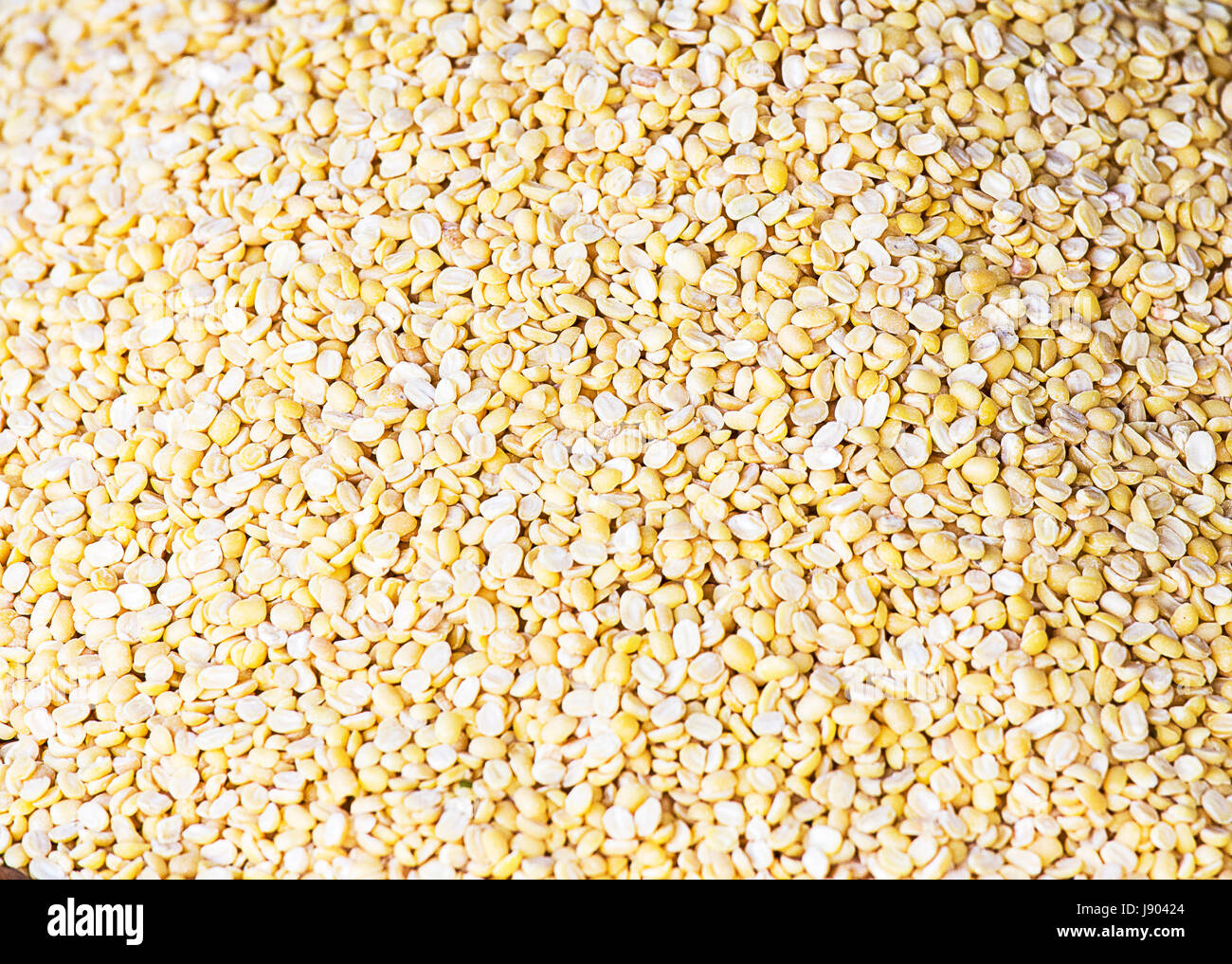 Background of sesame seeds with no shell, viewed from above Stock Photo ...