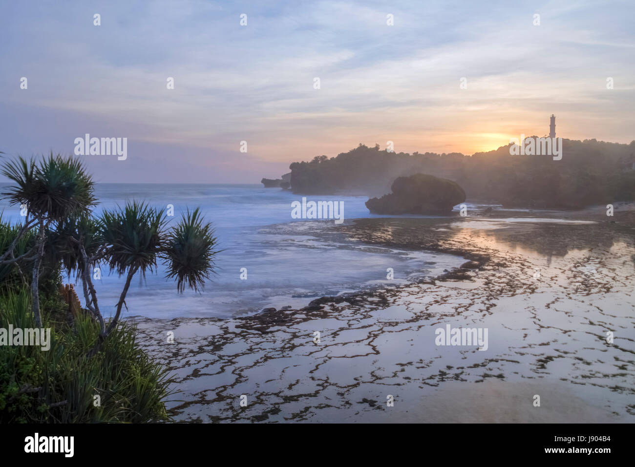 Kukup Beach, Yogyakarta, Java, Indonesia, Asia Stock Photo - Alamy