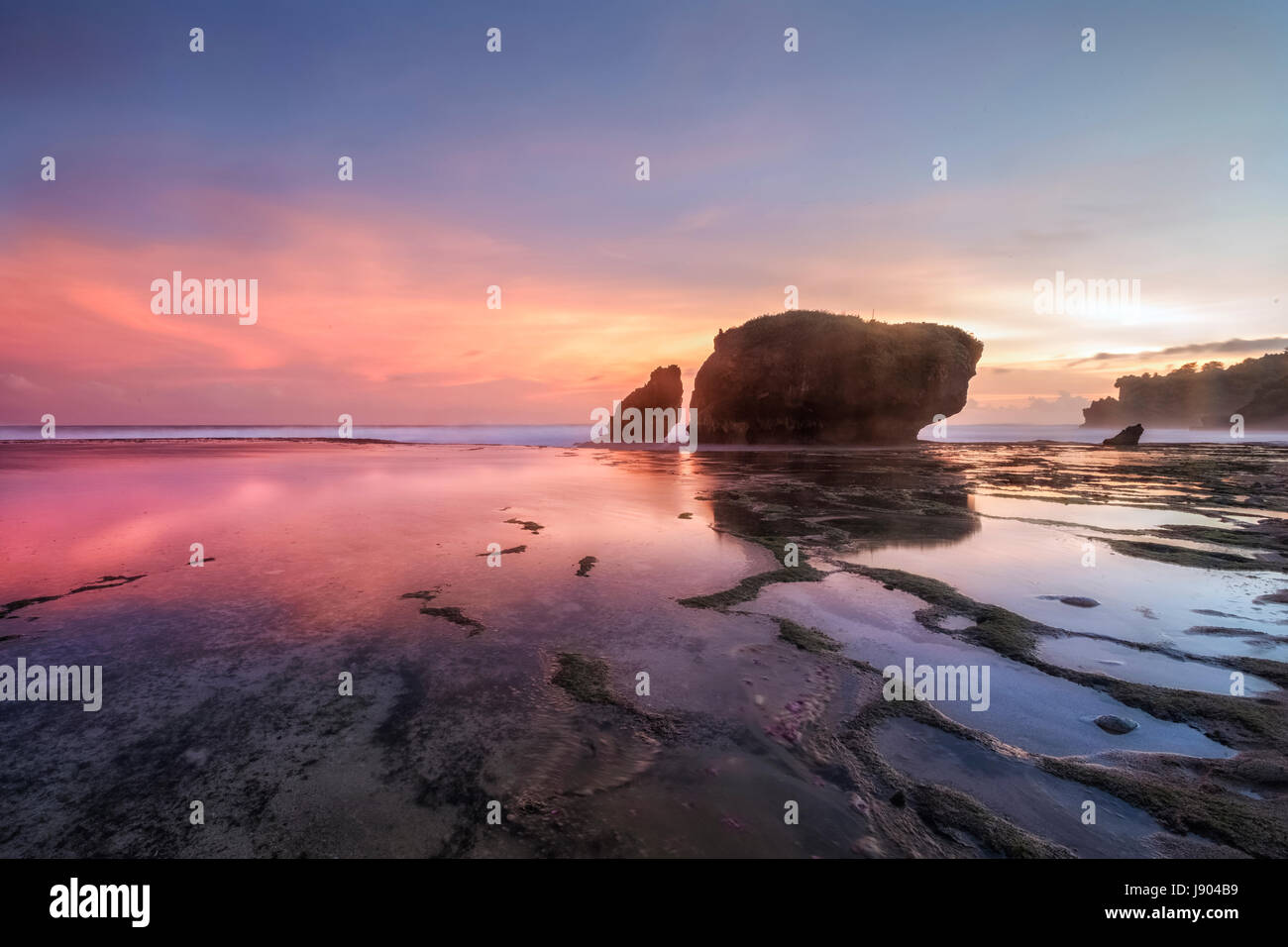 Kukup Beach, Yogyakarta, Java, Indonesia, Asia Stock Photo - Alamy