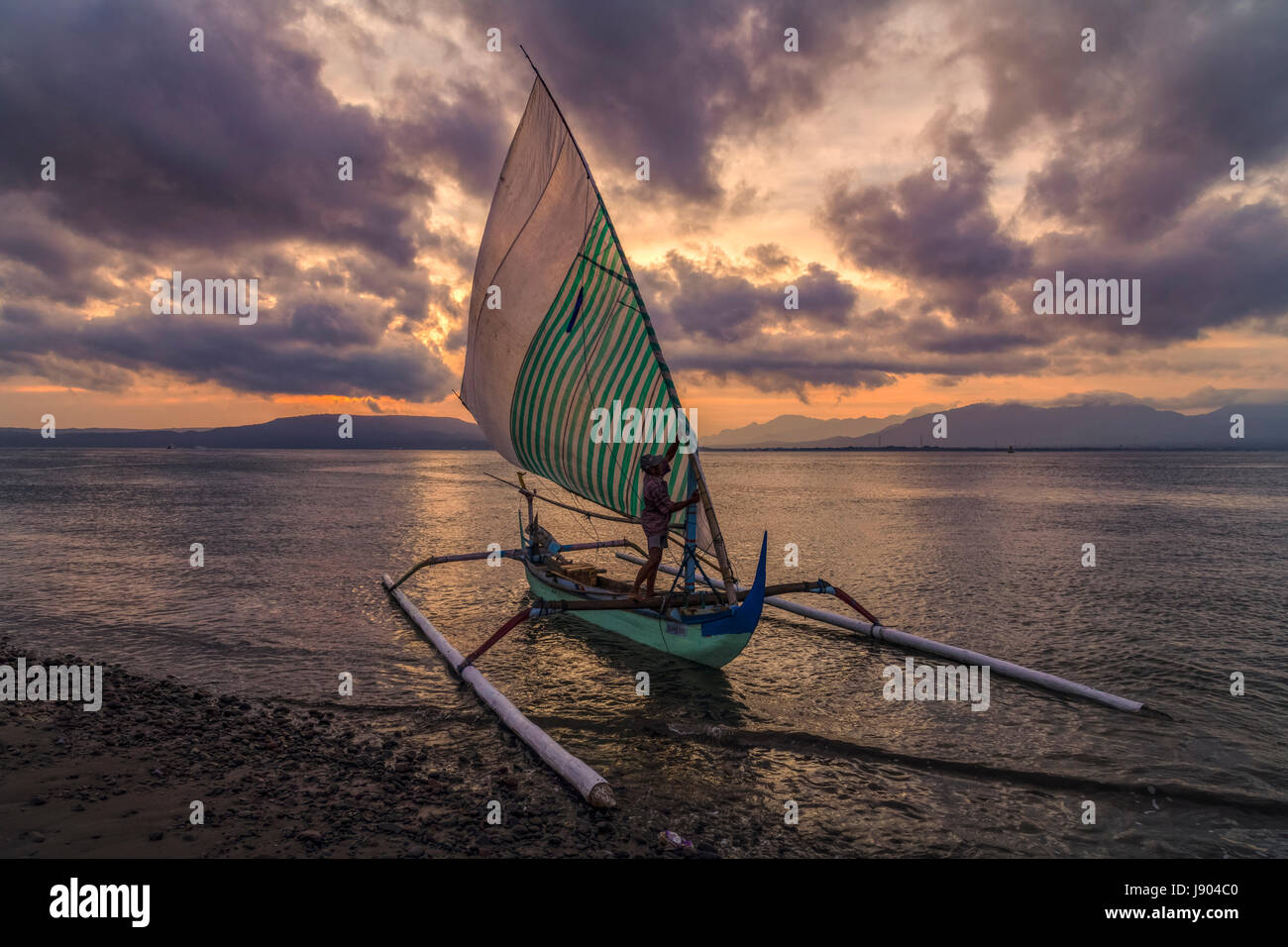 Ketapang Beach, Java, Indonesia, Asia Stock Photo - Alamy