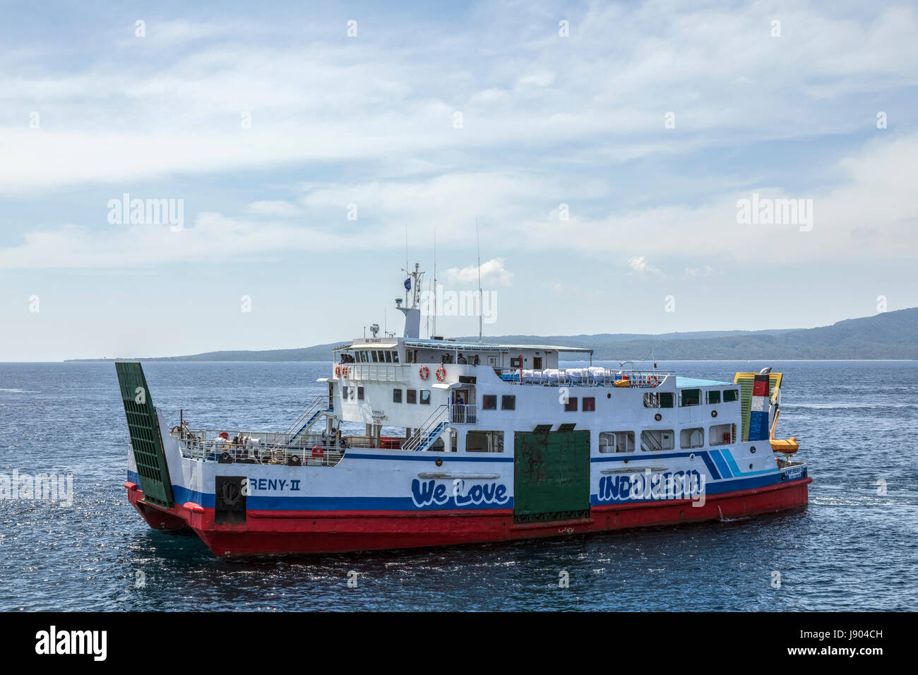 Banyuwangi Ketapang Harbour, Ketapang, Java, Indonesia, Asia Stock ...