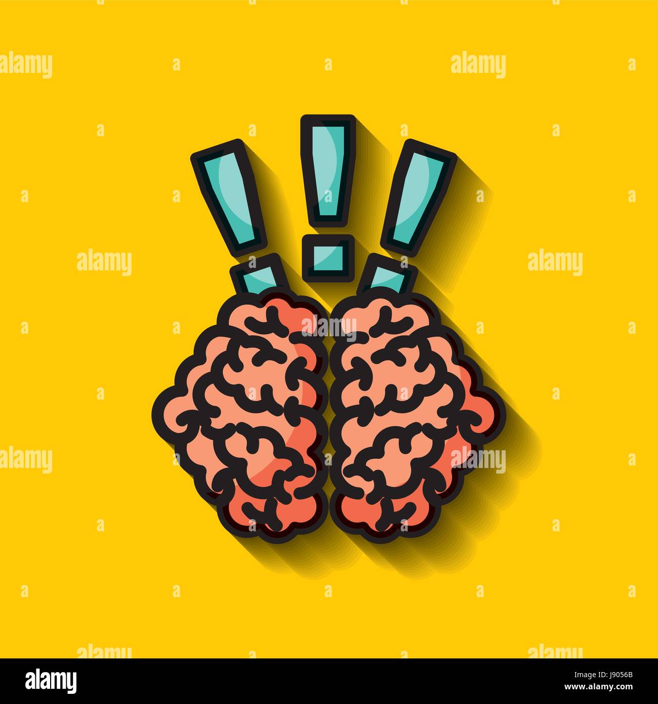 Alert mind Stock Vector Images - Alamy