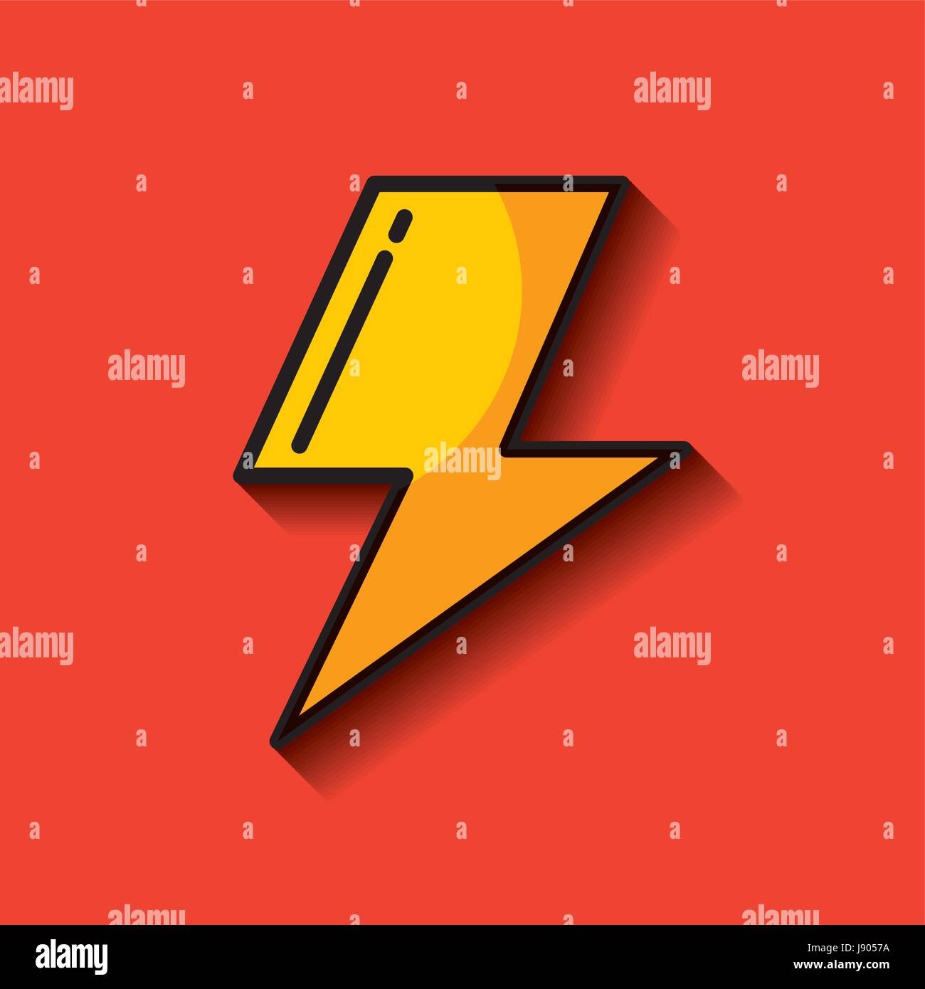 lightning ray or bolt image Stock Vector Image & Art - Alamy
