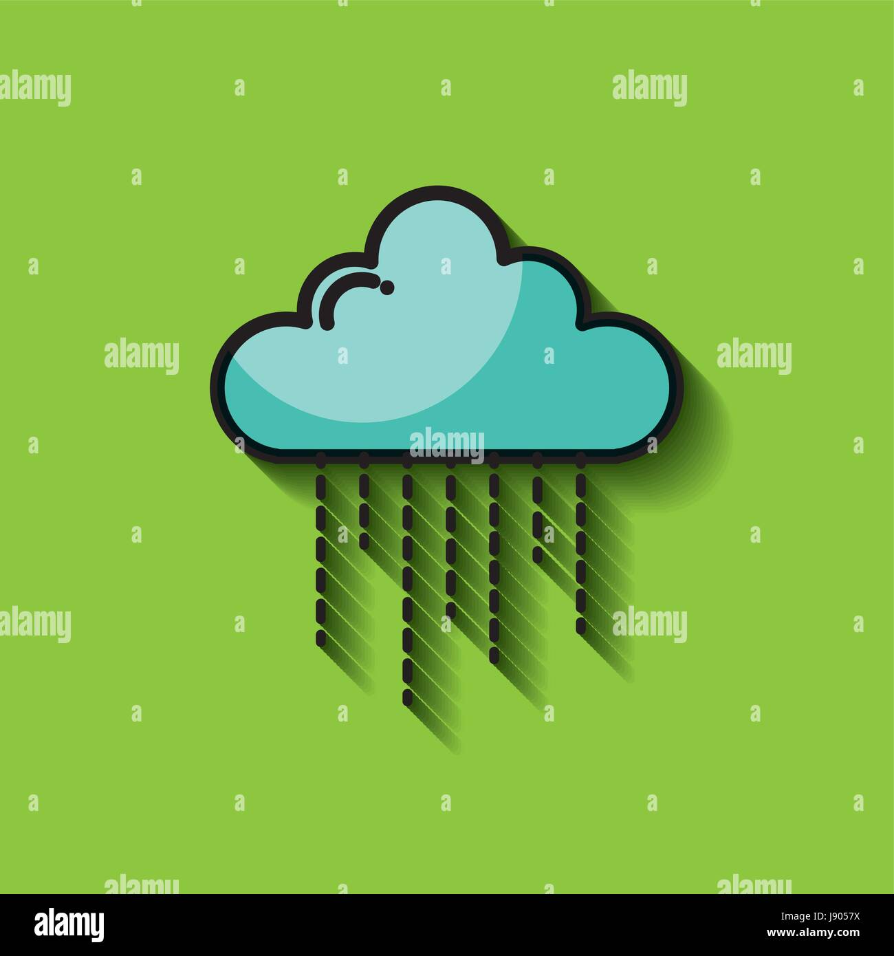 single cartoon cloud image Stock Vector Image & Art - Alamy