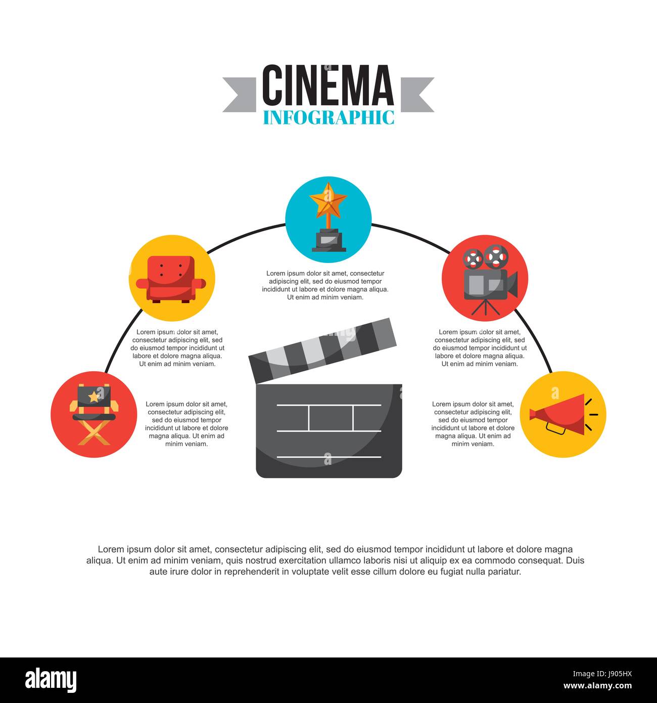 Vintage cinema auditorium Cut Out Stock Images & Pictures - Alamy