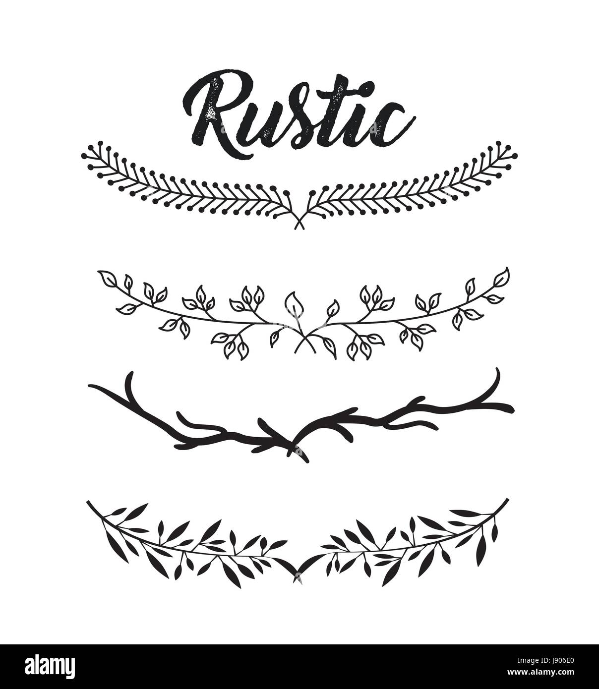 Rustic love symbol Black and White Stock Photos & Images - Alamy