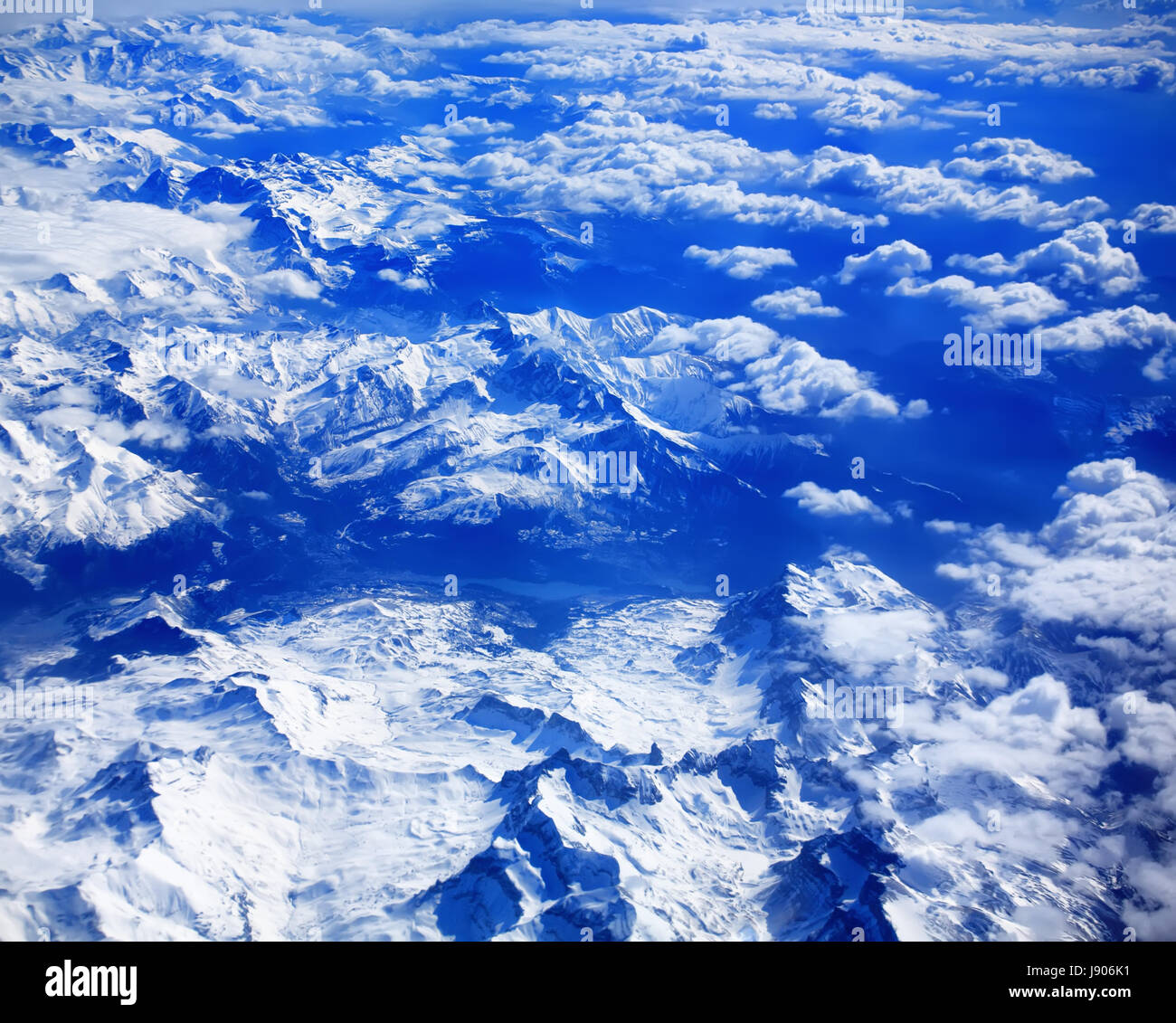 Aerial view of Pyrenees Mountains Stock Photo - Alamy