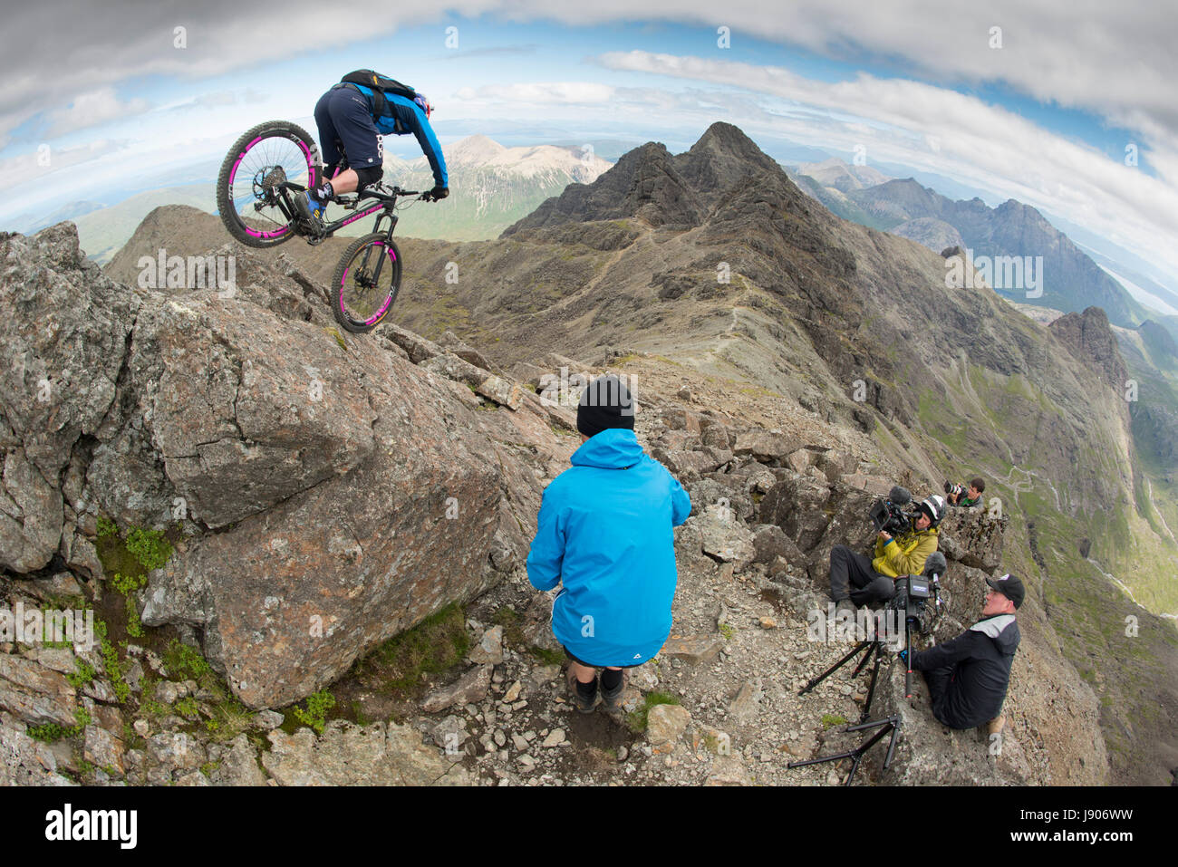 Danny macaskill the ridge hi-res stock photography and images - Alamy