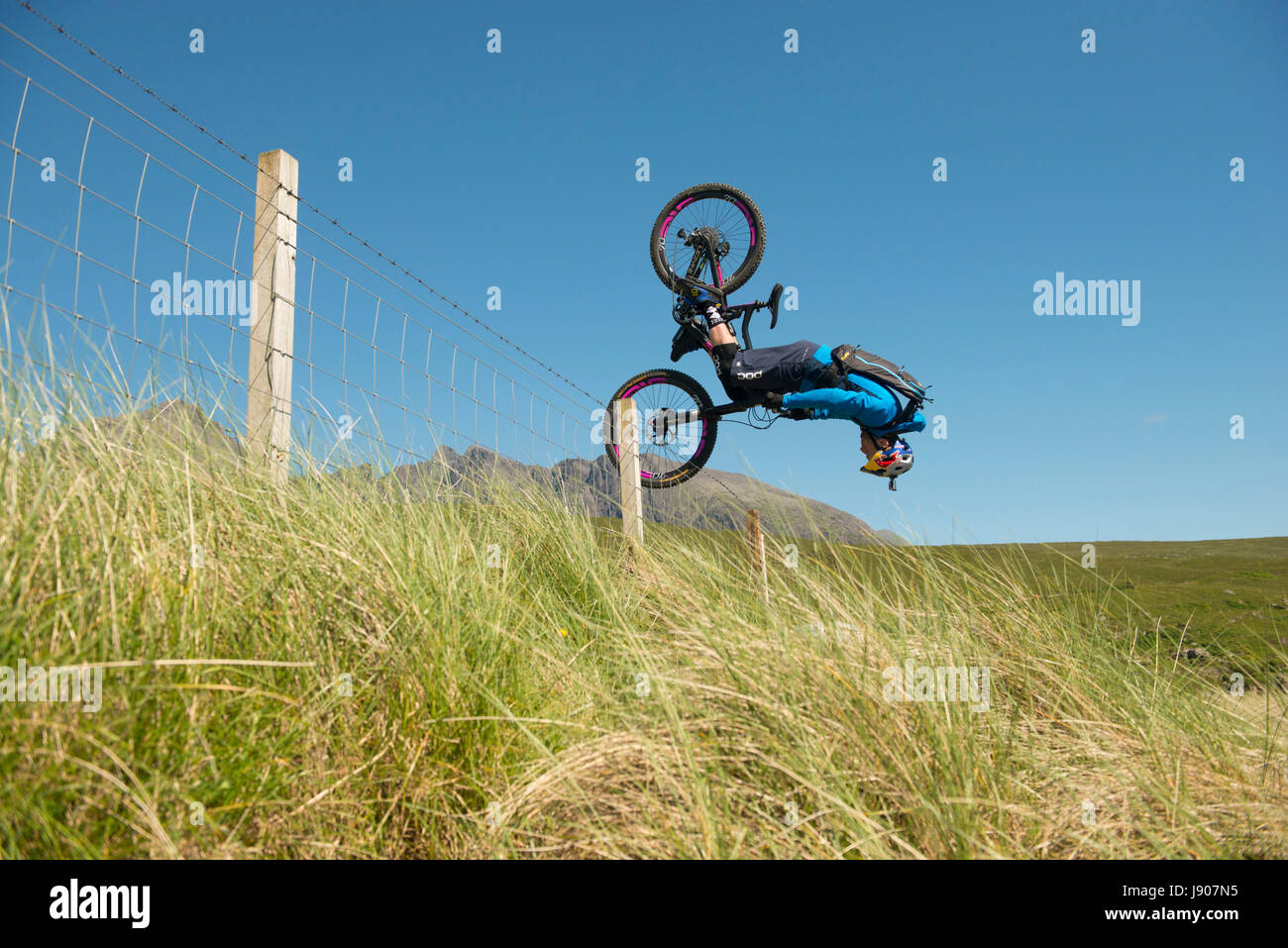 Danny MacAskill on set for The Ridge video, trying a brand new trick ...