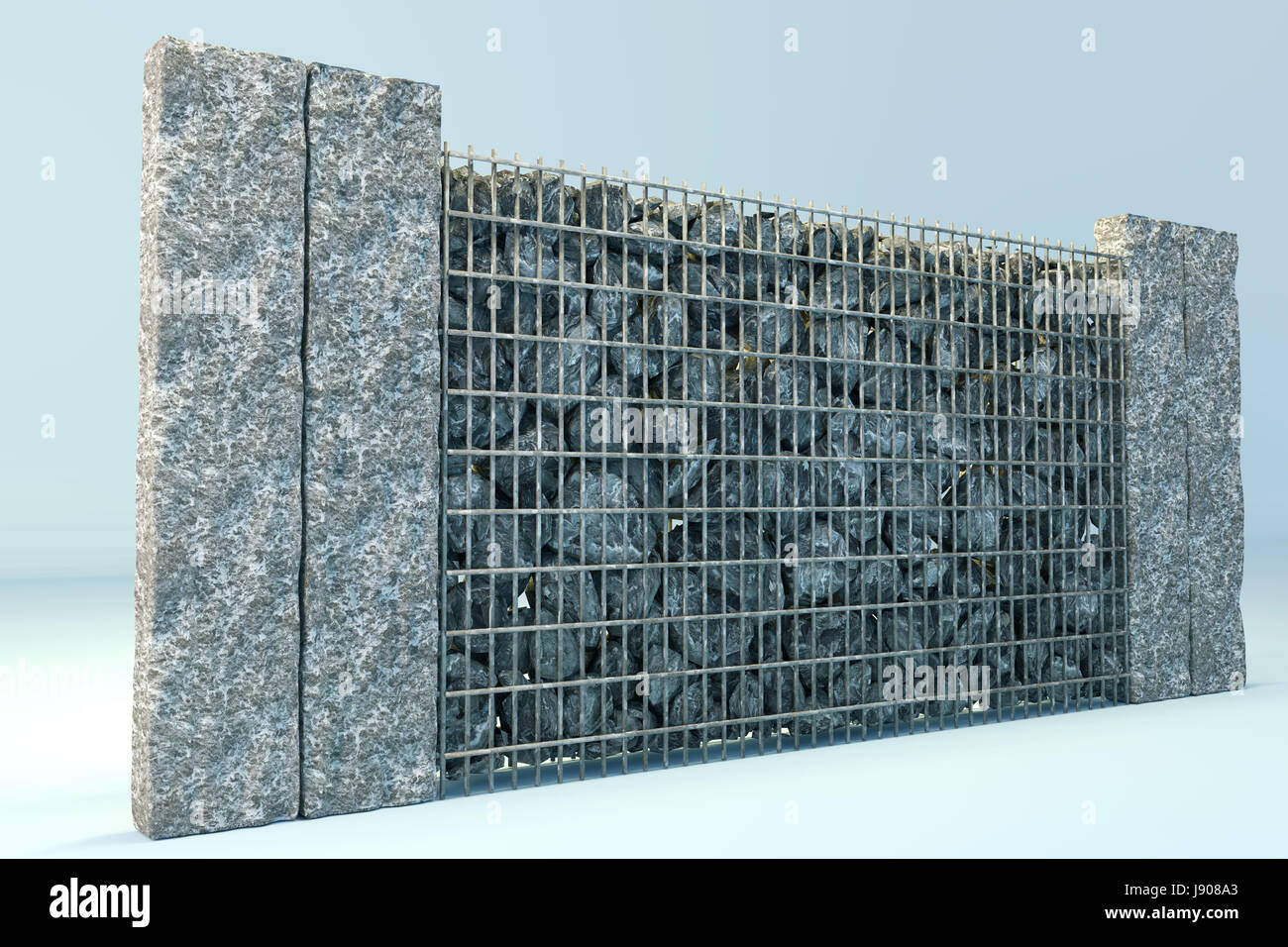 Gabion baskets hi-res stock photography and images - Alamy