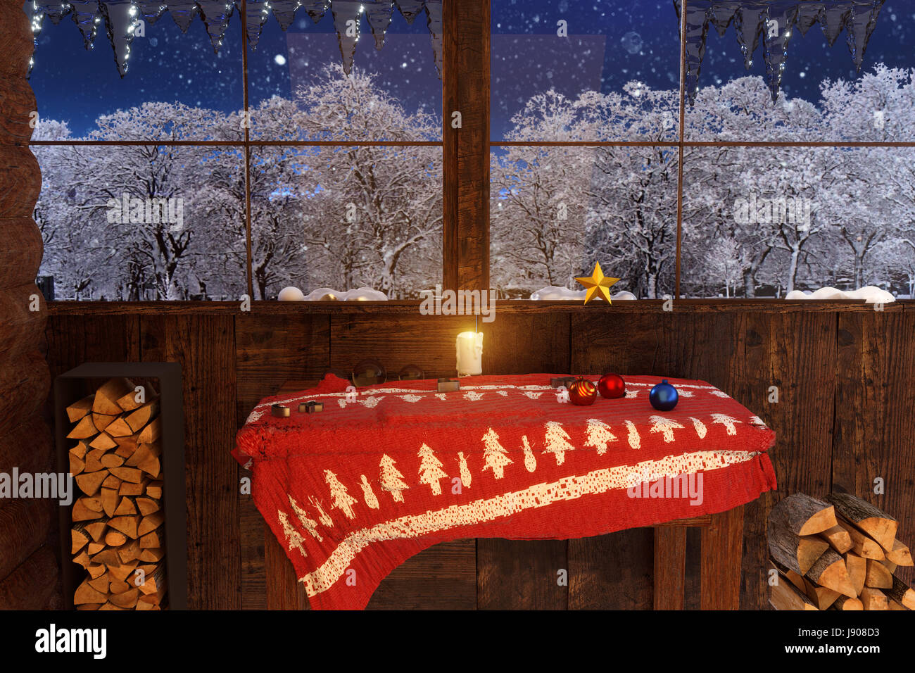Seasonal house decoration hi-res stock photography and images - Alamy