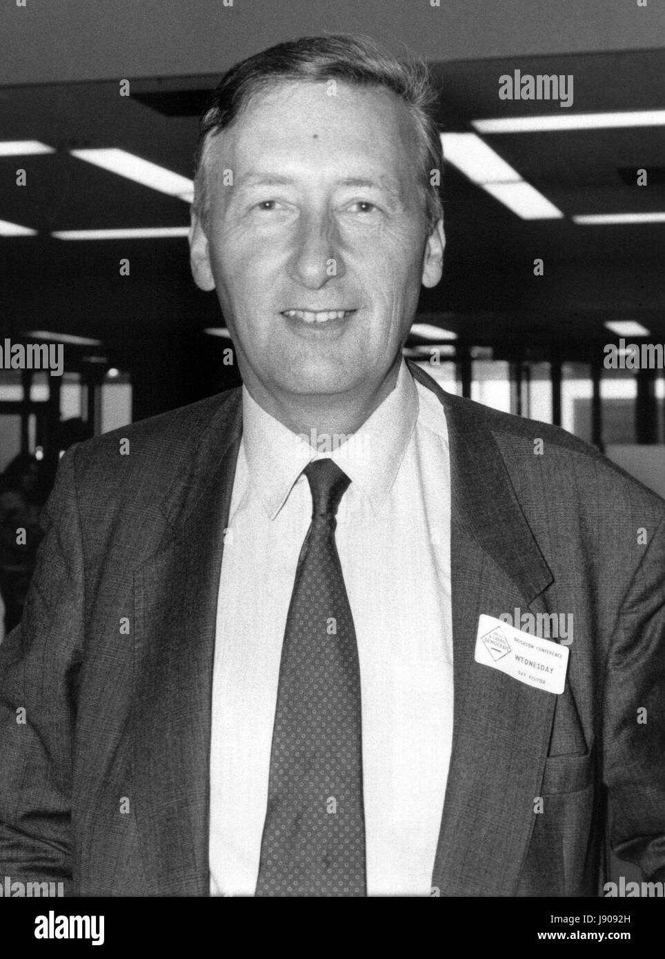 British liberal democrat politician Black and White Stock Photos ...