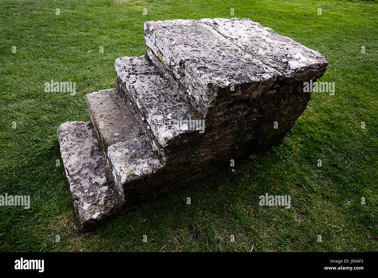 Medieval stone stairs leading to the place of execution Stock Photo - Alamy