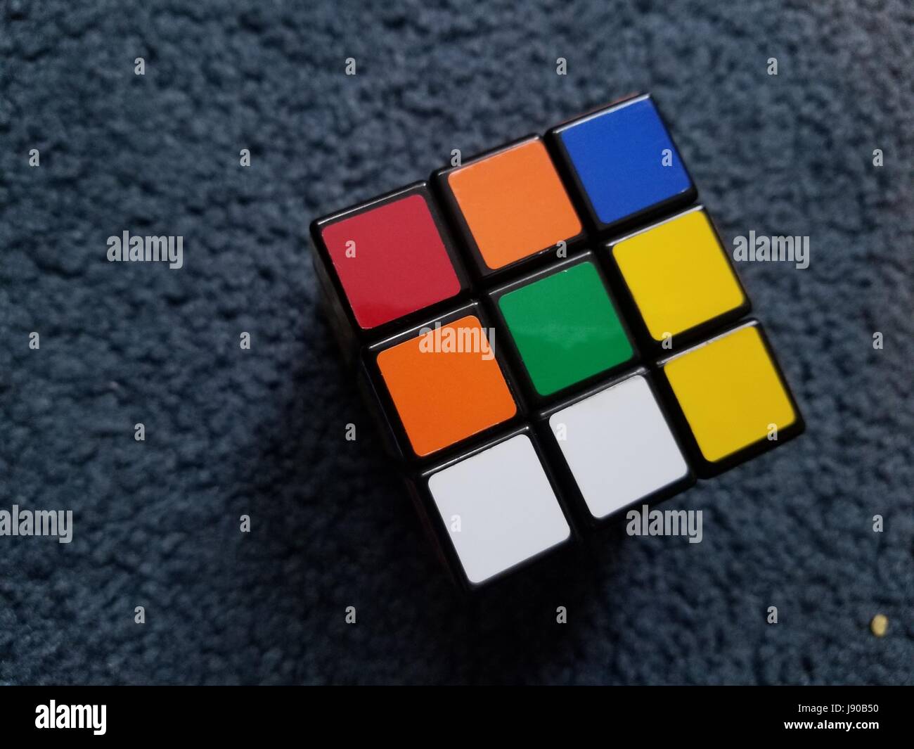 Scrambled rubiks cube hi-res stock photography and images - Alamy