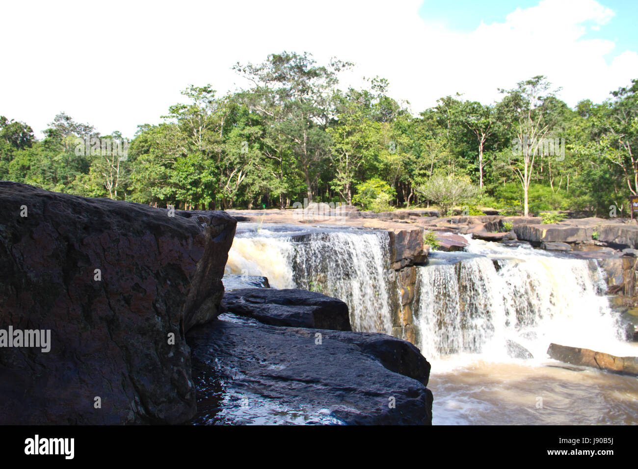 Tattone waterfall Thailand Stock Photo - Alamy