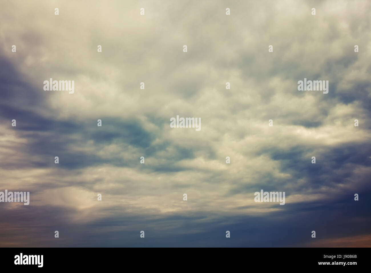 Dramatic sky with dark storm clouds. Natural background Stock Photo - Alamy
