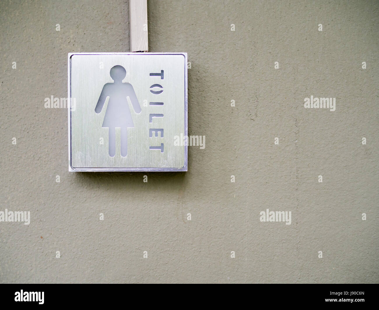 Female toilet sign hi-res stock photography and images - Alamy