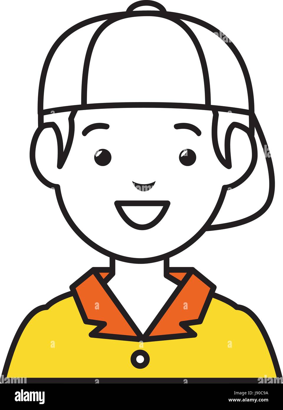little boy avatar character Stock Vector Image & Art - Alamy