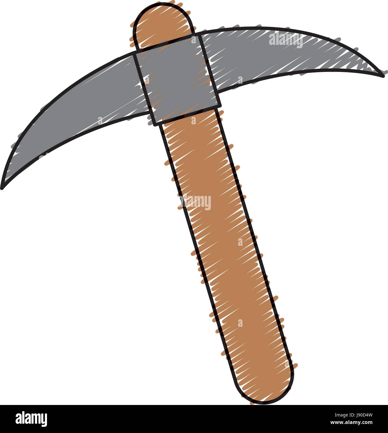 Pick axe soil Stock Vector Images - Alamy