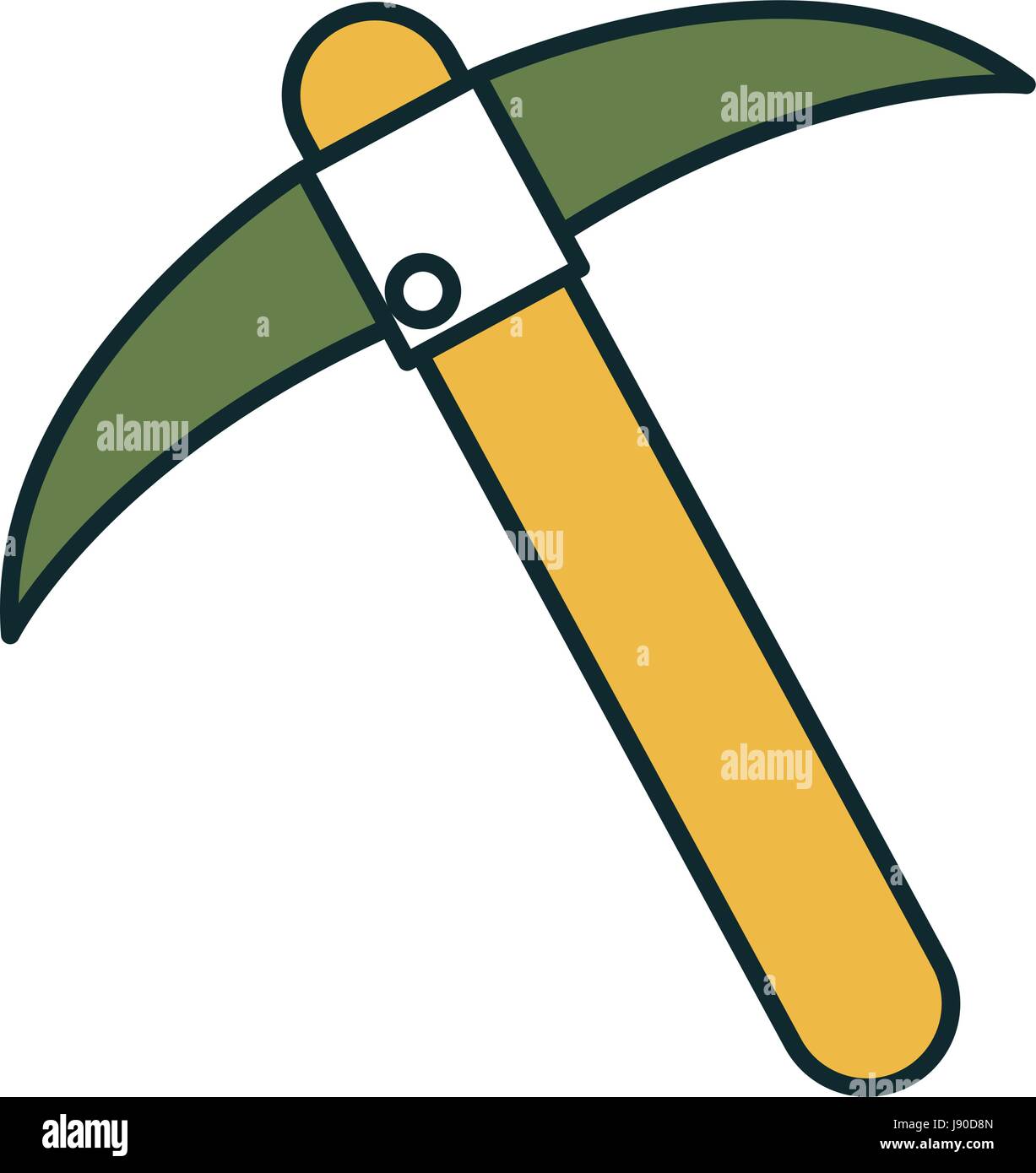 mine pick isolated icon Stock Vector Image & Art - Alamy