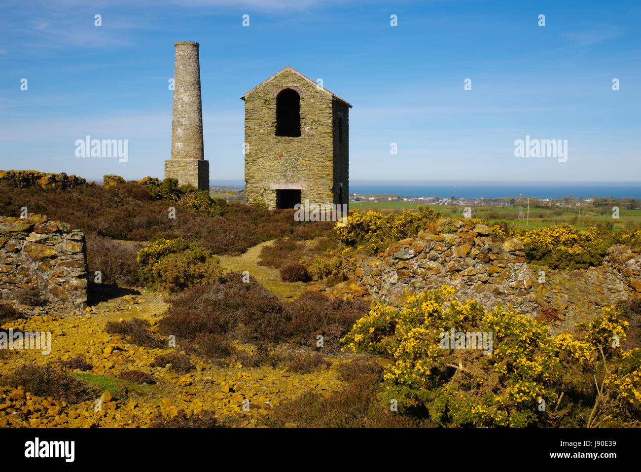 Parys Mountain, Amlwch Stock Photo - Alamy