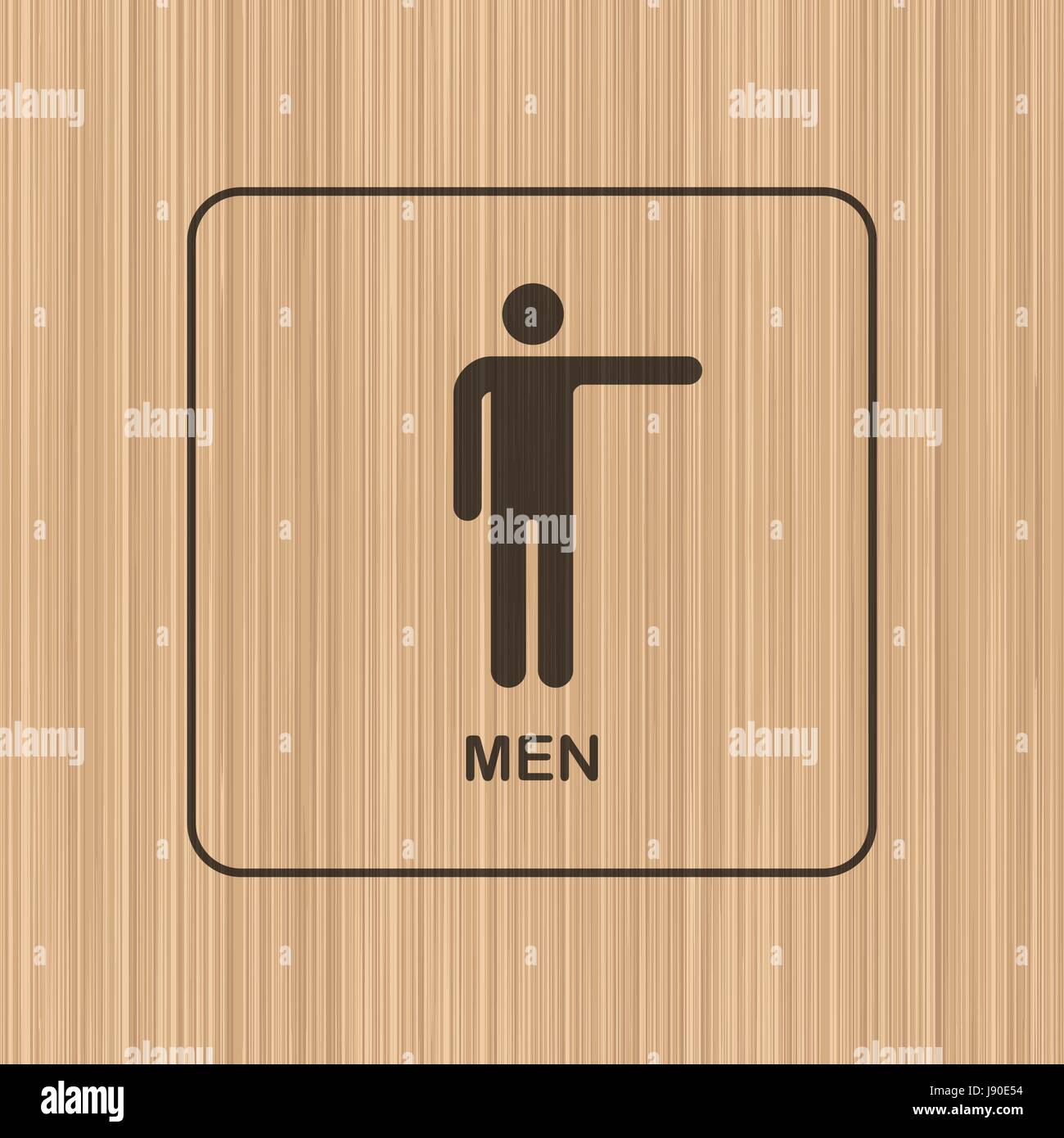 Mens men toilet Stock Vector Images - Alamy