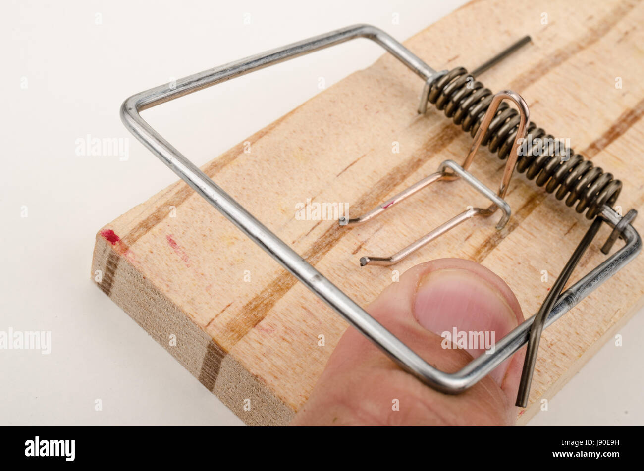 Trap thumb hi-res stock photography and images - Alamy