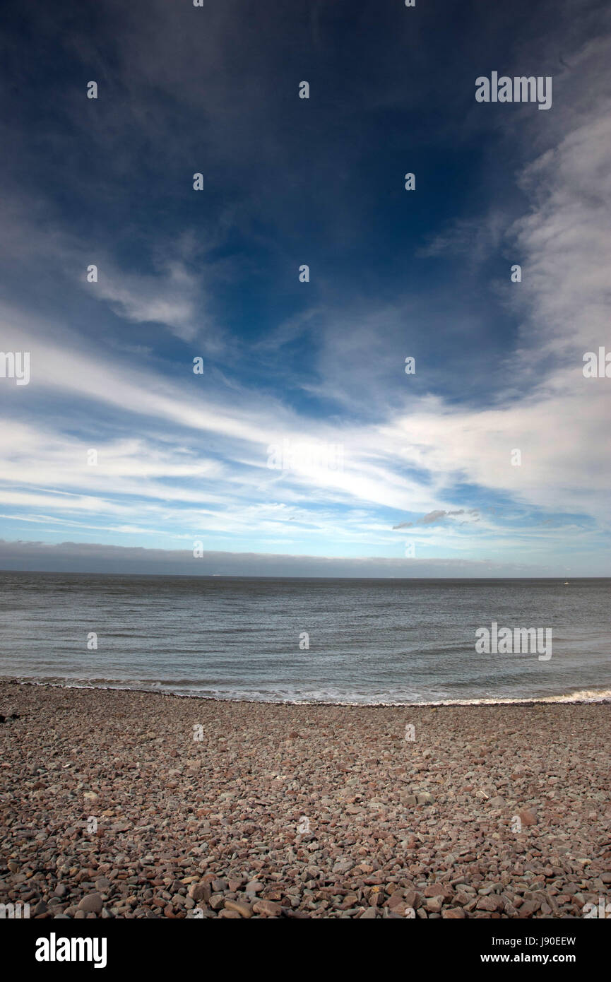 Porlock beach at Porlock Weir, Somerset, England Stock Photo - Alamy