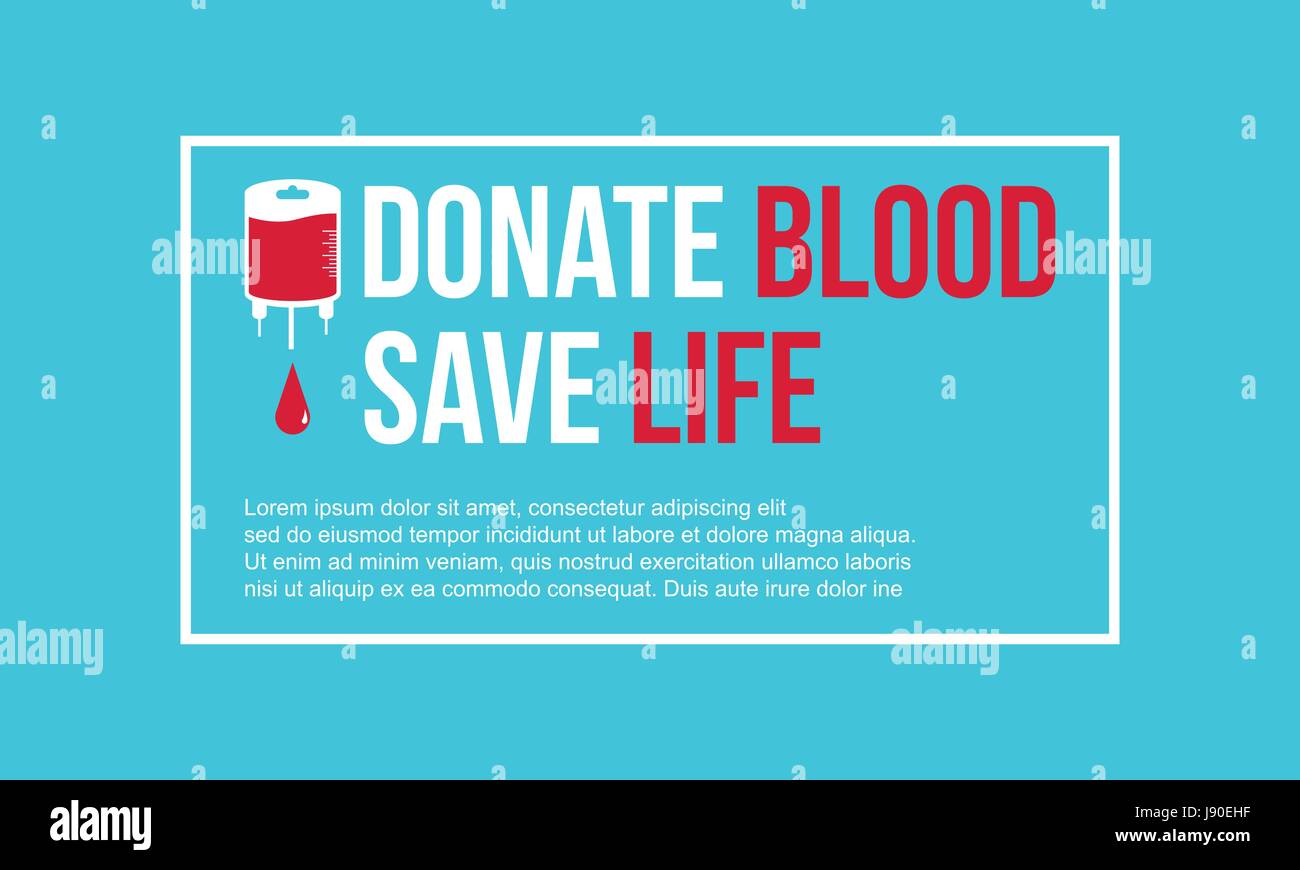 Background donate blood save collection Stock Vector Image & Art - Alamy
