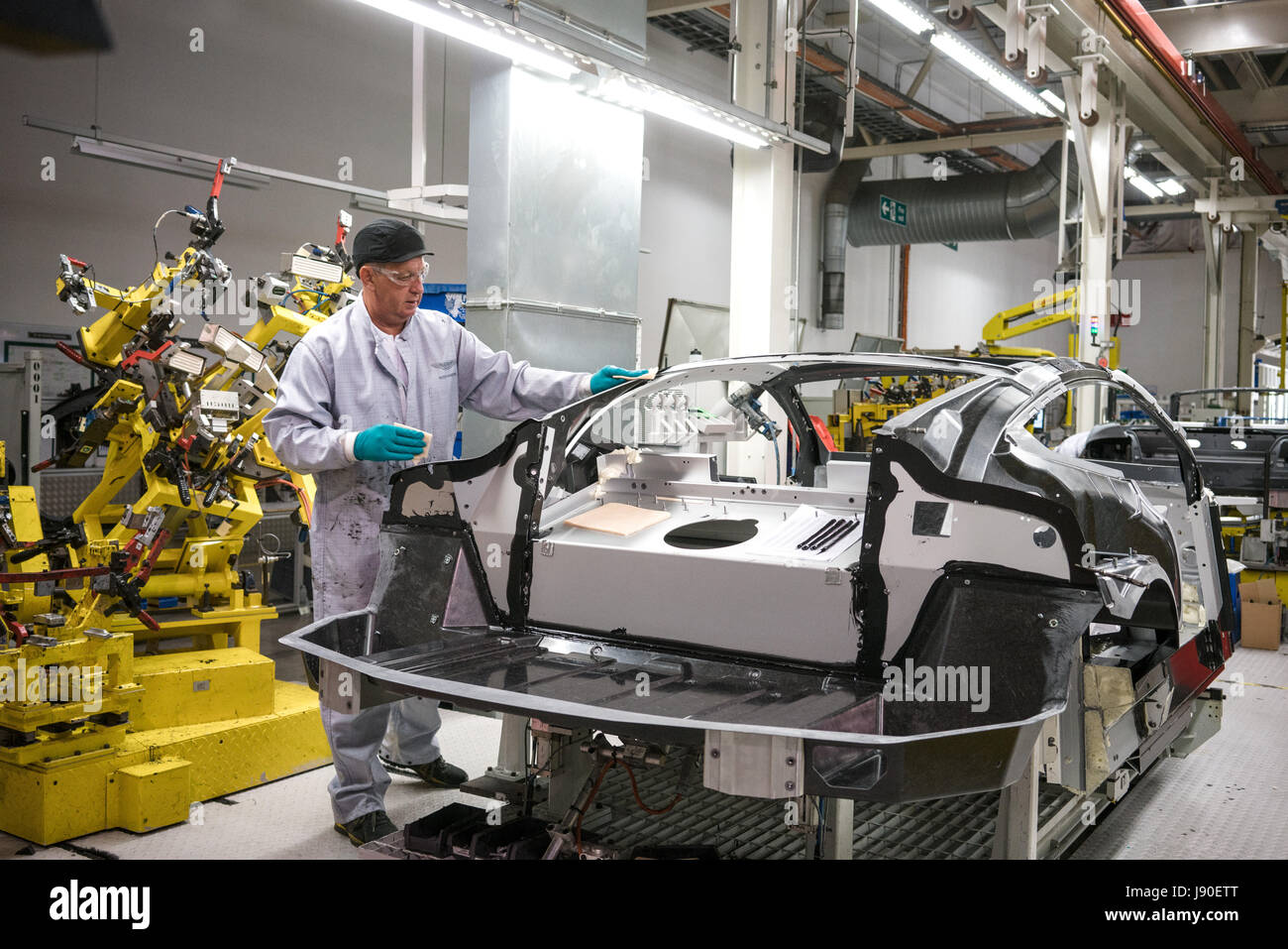 Car body parts manufacturing hi-res stock photography and images - Alamy