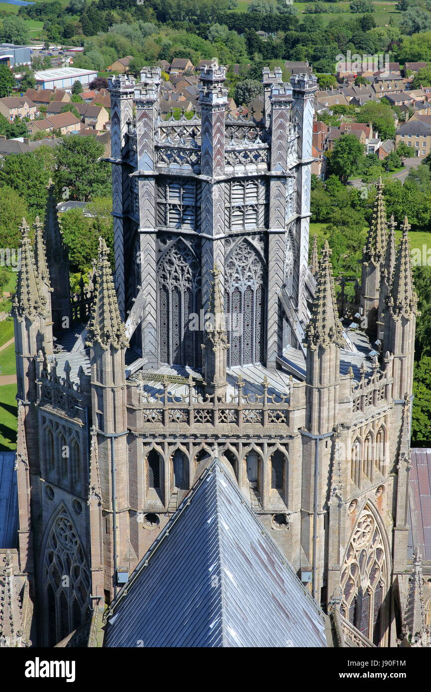 Octagon lantern tower ely cathedral hi-res stock photography and images ...