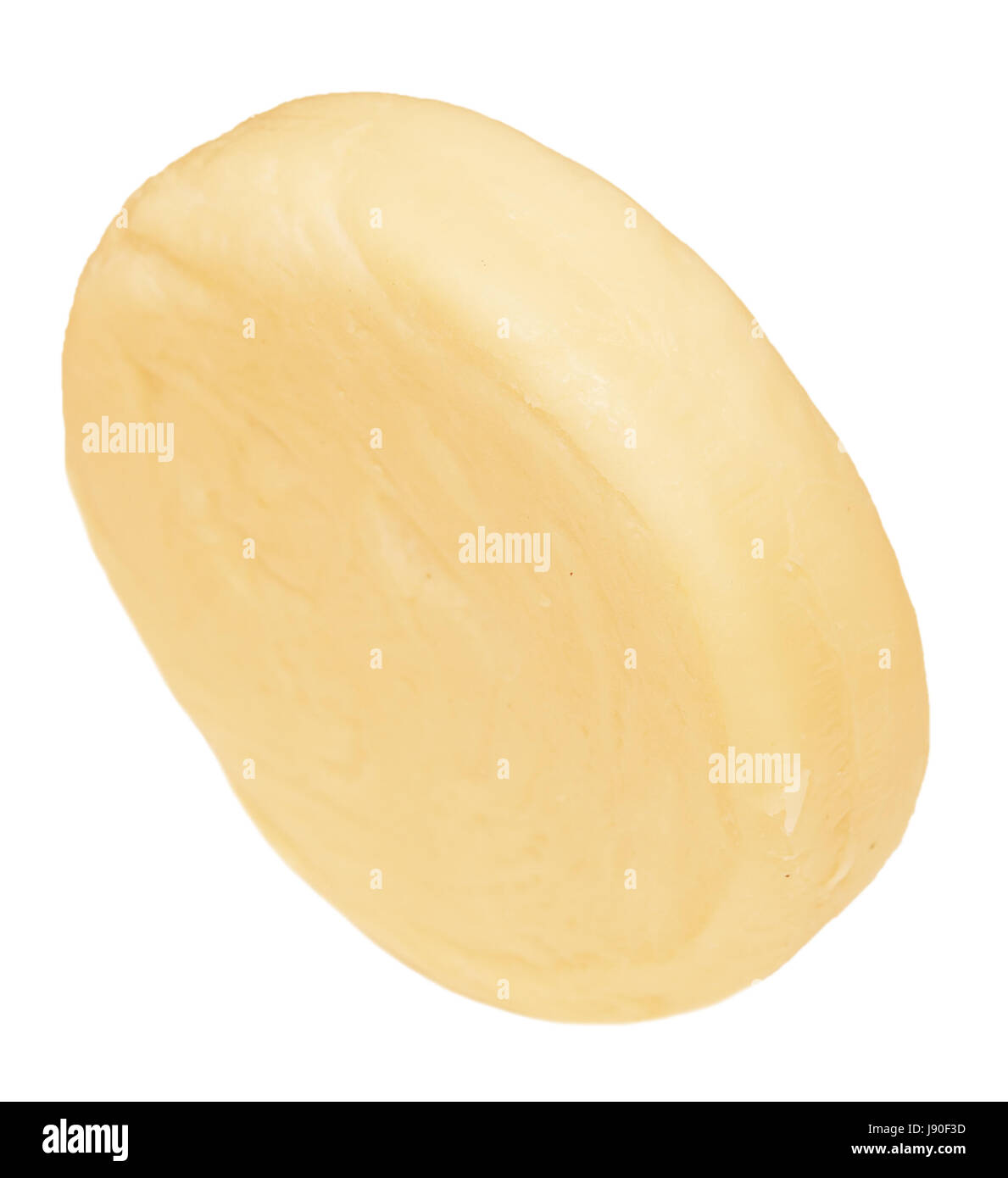 round cheese isolated on white background Stock Photo - Alamy