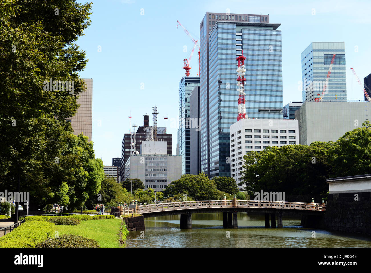 Modern buildings in Tokyo, Japan Stock Photo - Alamy