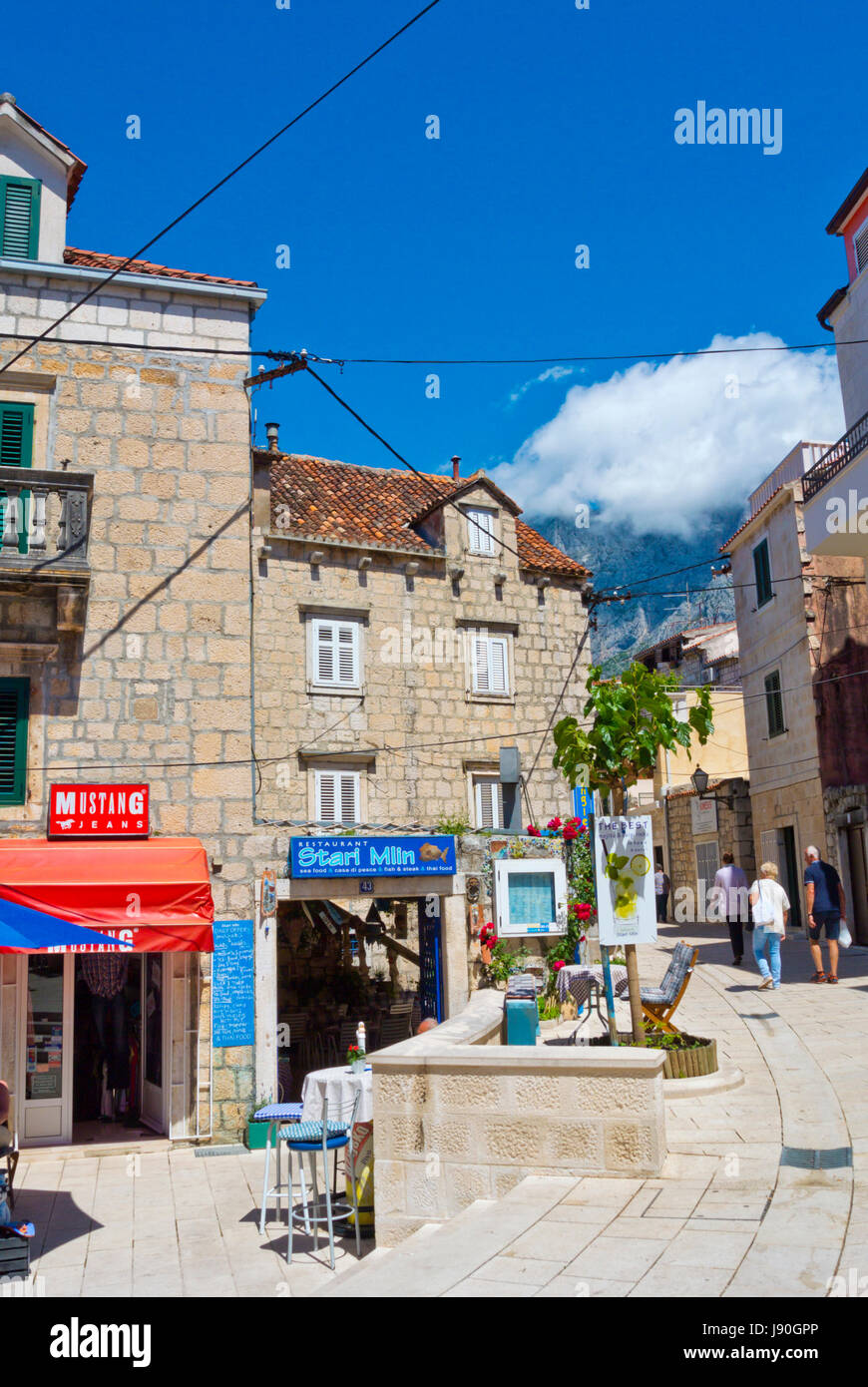 Stari Mlin restaurant and shops, Kalalarga, Kala Larga, Siroka ulice ...