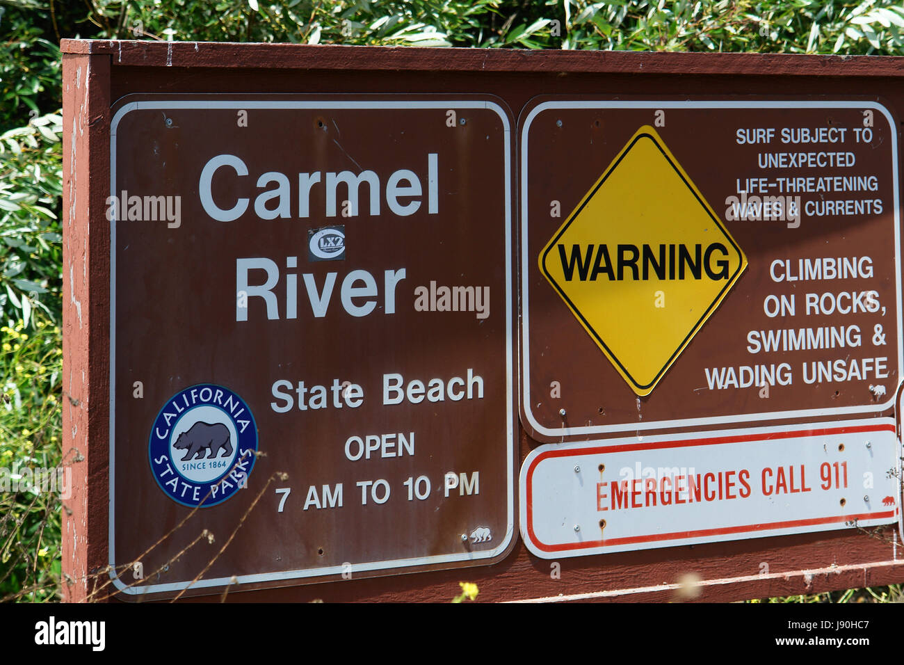Carmel Beach California USA Stock Photo - Alamy