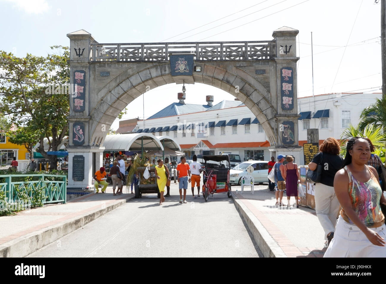 Barbados bridgetown bridge house hi-res stock photography and images ...