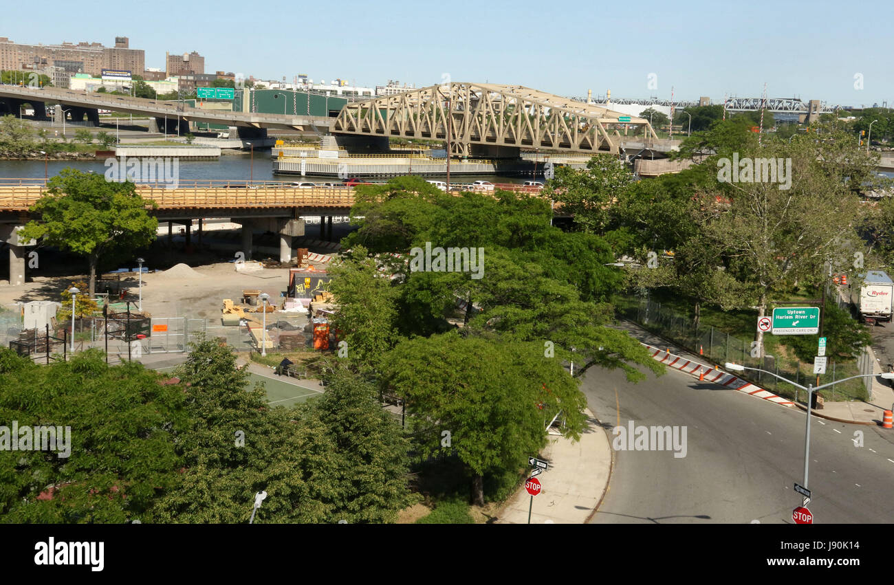 New York, New York, USA. 30th May, 2017. A view of the WILLIS AVENUE ...