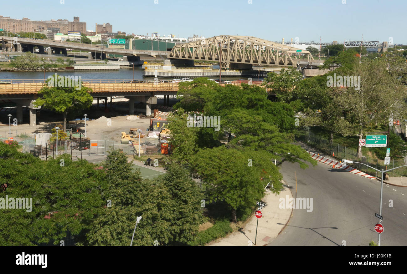New York, New York, USA. 30th May, 2017. A view of the WILLIS AVENUE ...