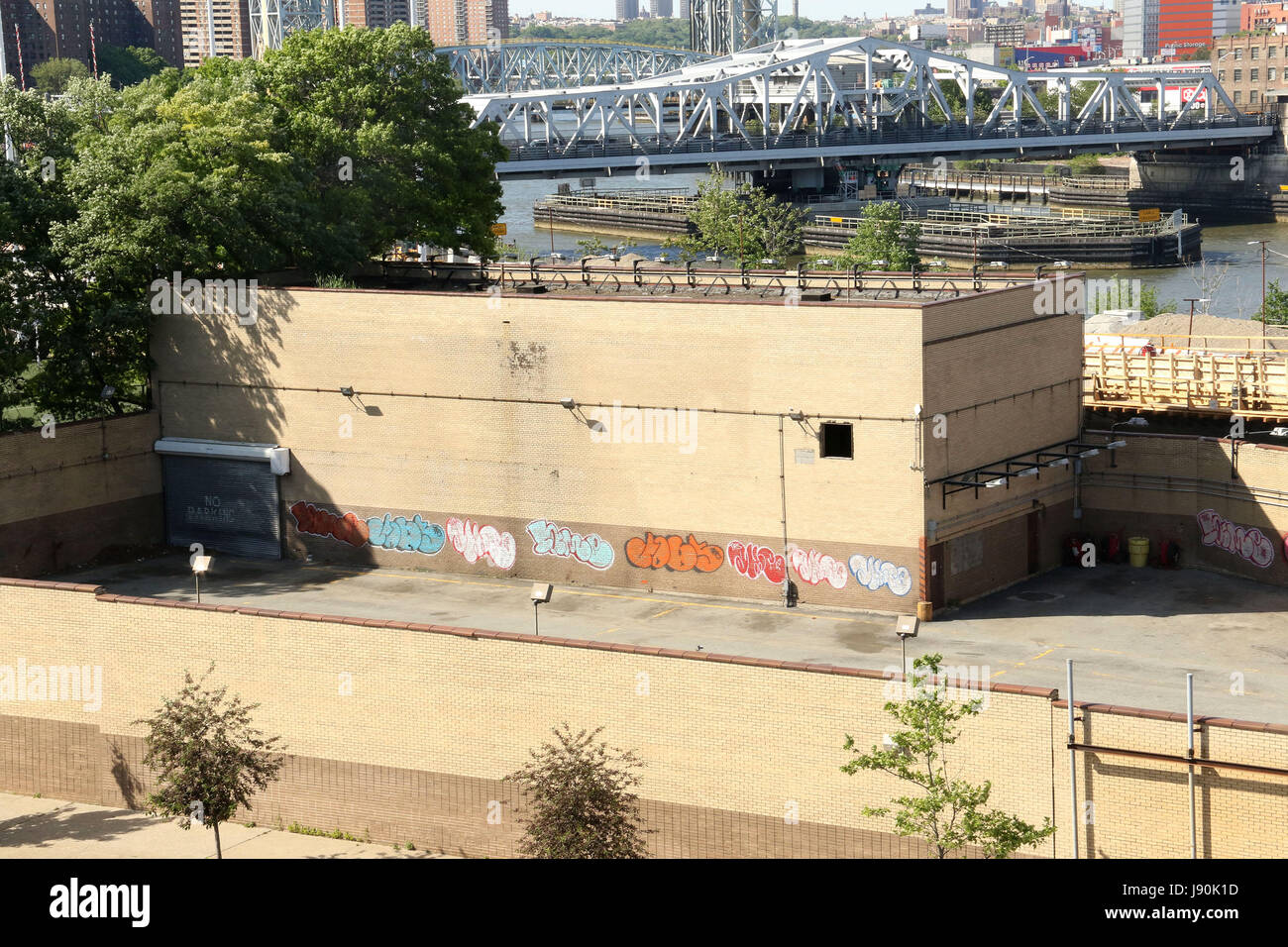 New York, New York, USA. 30th May, 2017. A view of graffiti located in ...