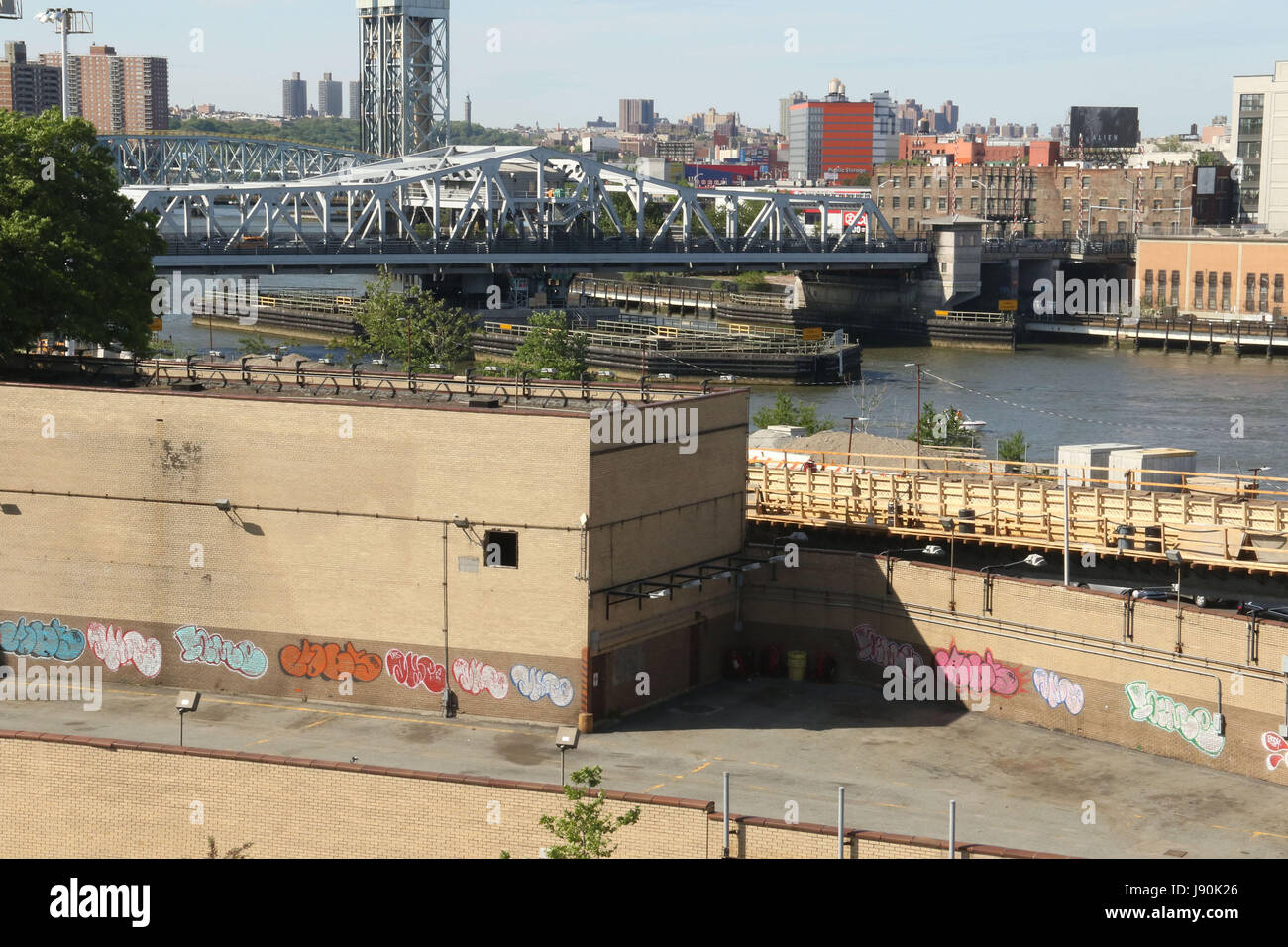 New York, New York, USA. 30th May, 2017. A view of graffiti located in ...