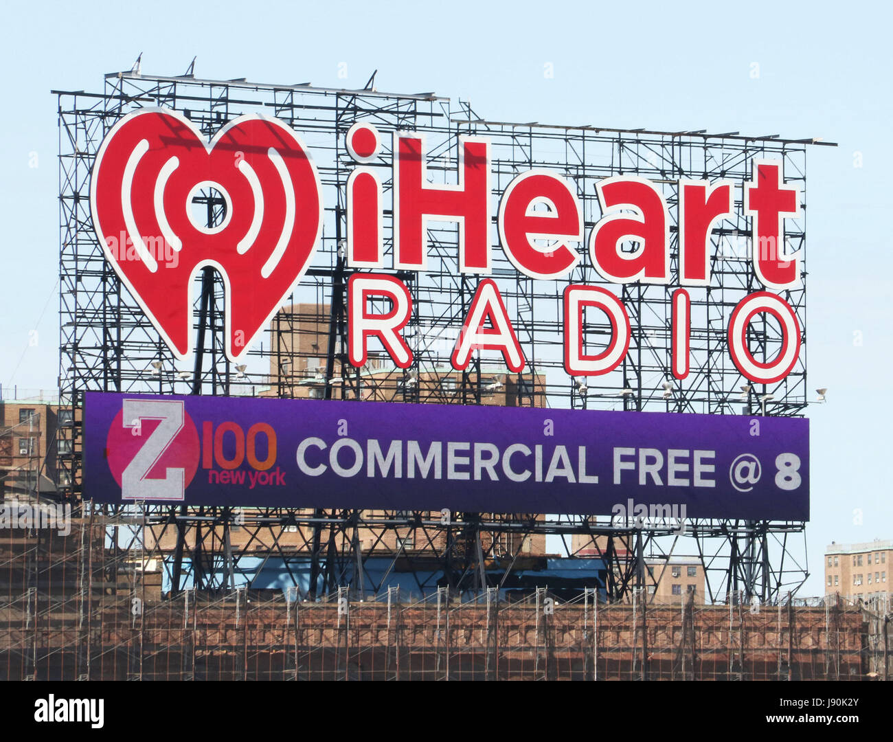 New York, New York, USA. 30th May, 2017. A view of the I-HEART RADIO ...