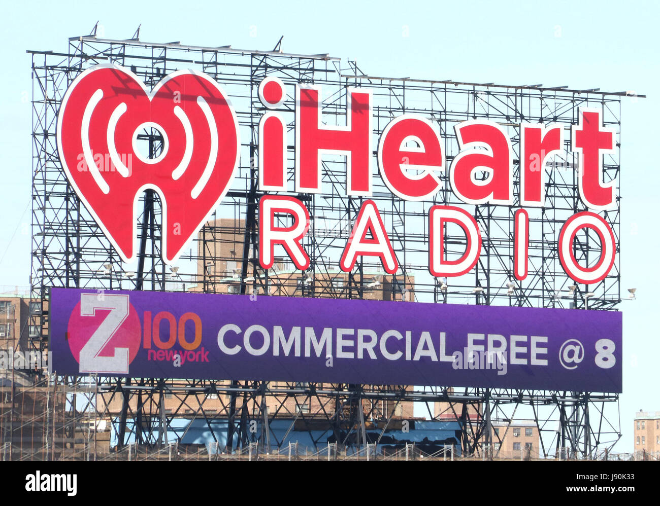 New York, New York, USA. 30th May, 2017. A view of the I-HEART RADIO ...