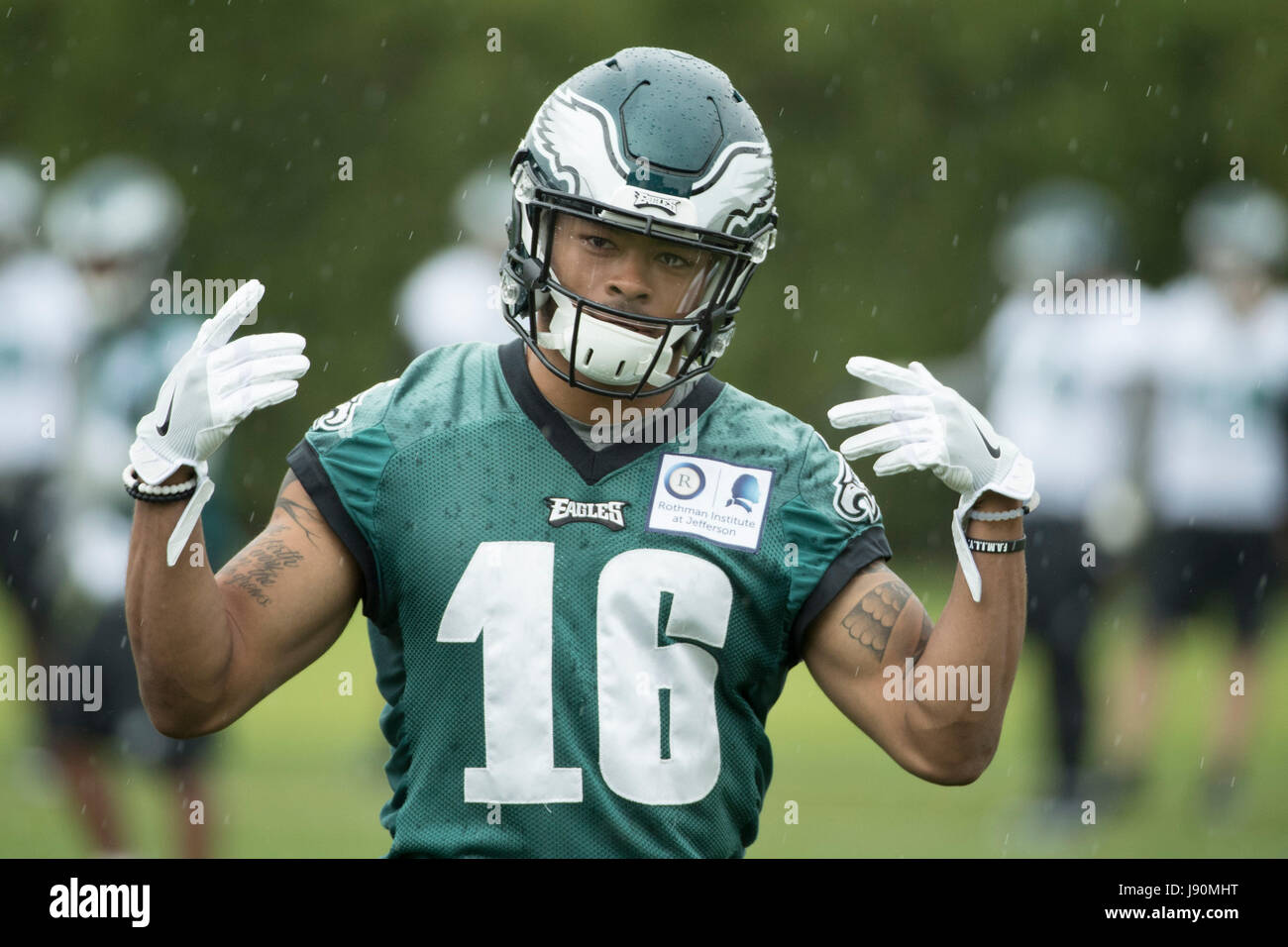 Bryce treggs eagles hi-res stock photography and images - Alamy
