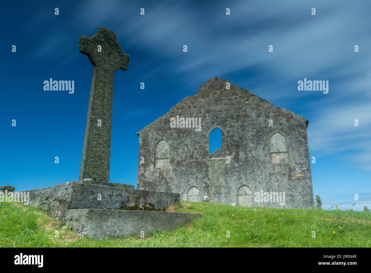 Cross At Kilchoman Church High Resolution Stock Photography and Images ...