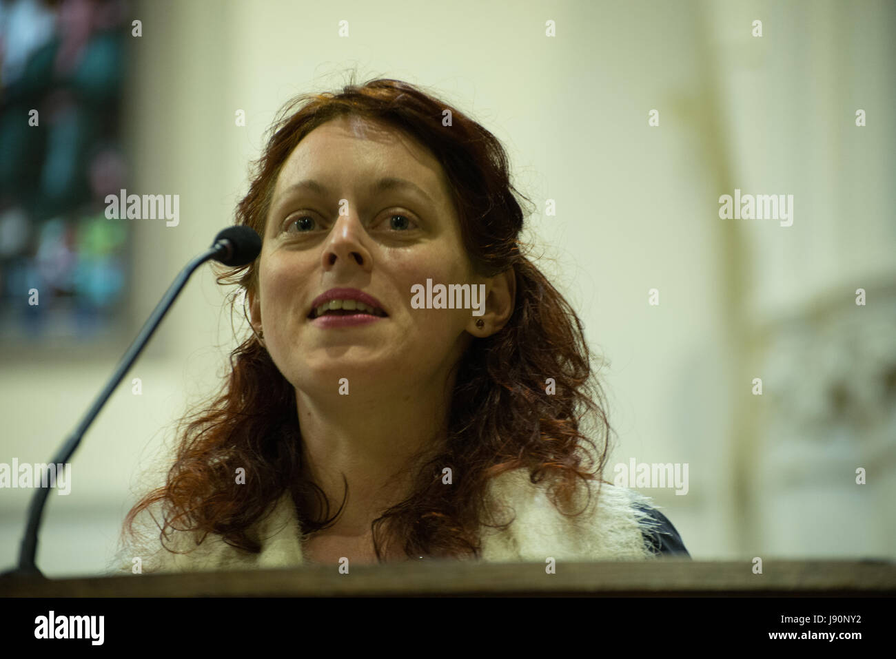 Manchester, UK. 30th May, 2017. Jess Mayo, Green Party of England and ...