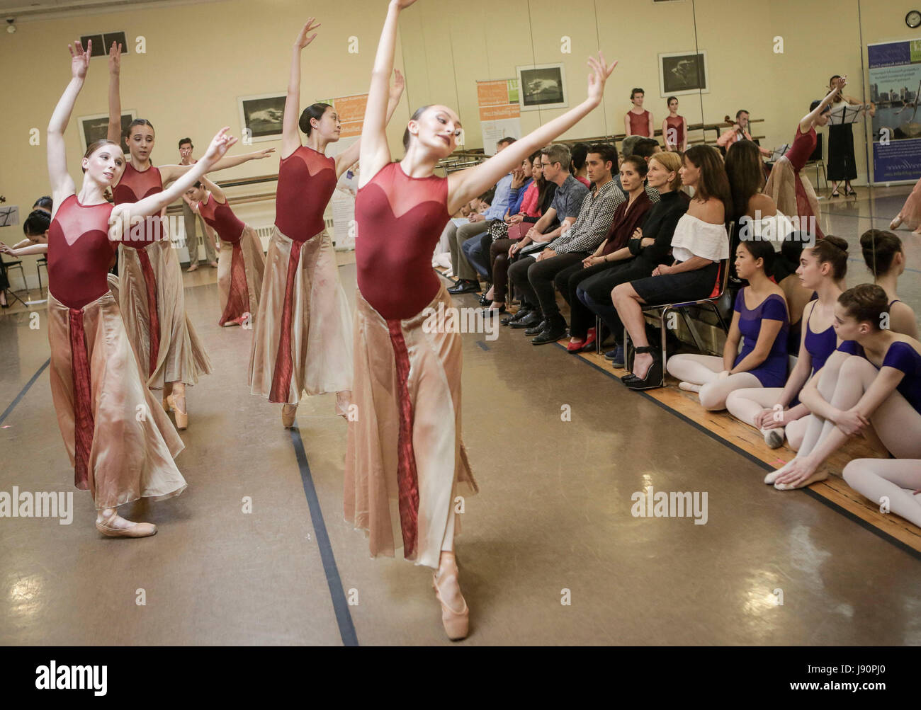 Vancouver, Canada. 30th May, 2017. Dancers from Goh Ballet Academy ...