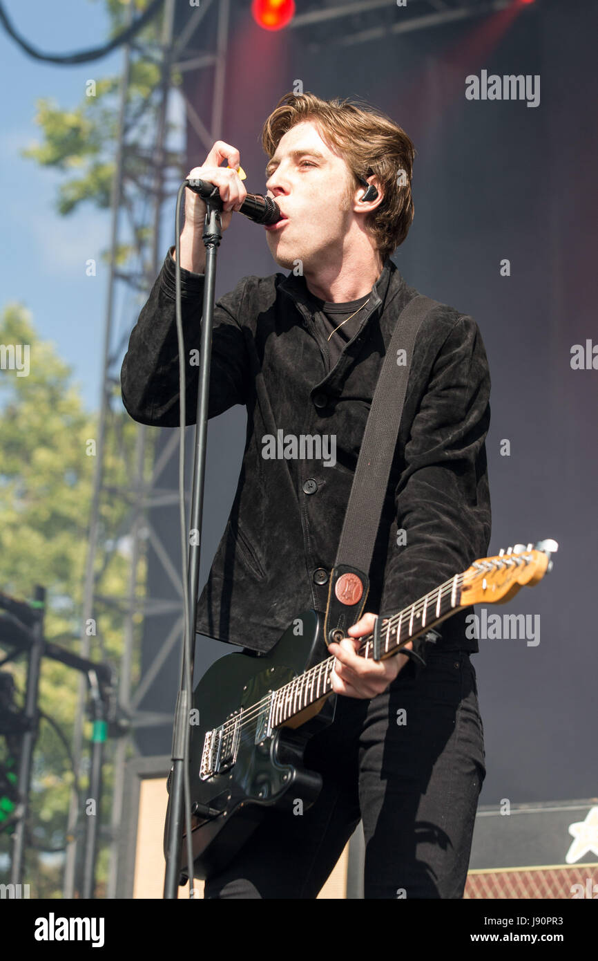 Napa, California, USA. 26th May, 2017. RYAN EVAN MCCANN of Catfish and ...