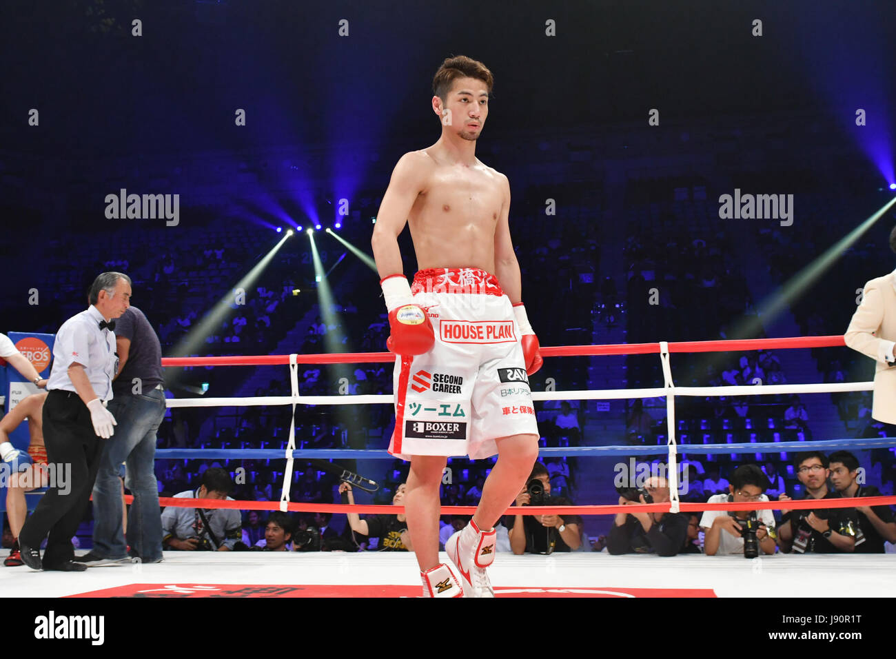 Tokyo, Japan. 21st May, 2017. Ryo Matsumoto (JPN) Boxing : Ryo ...
