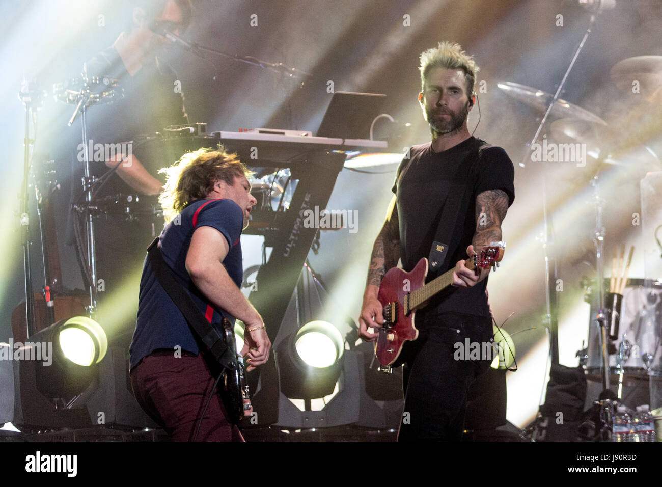 Napa, California, USA. 26th May, 2017. SAM FARRAR and ADAM LEVINE of ...