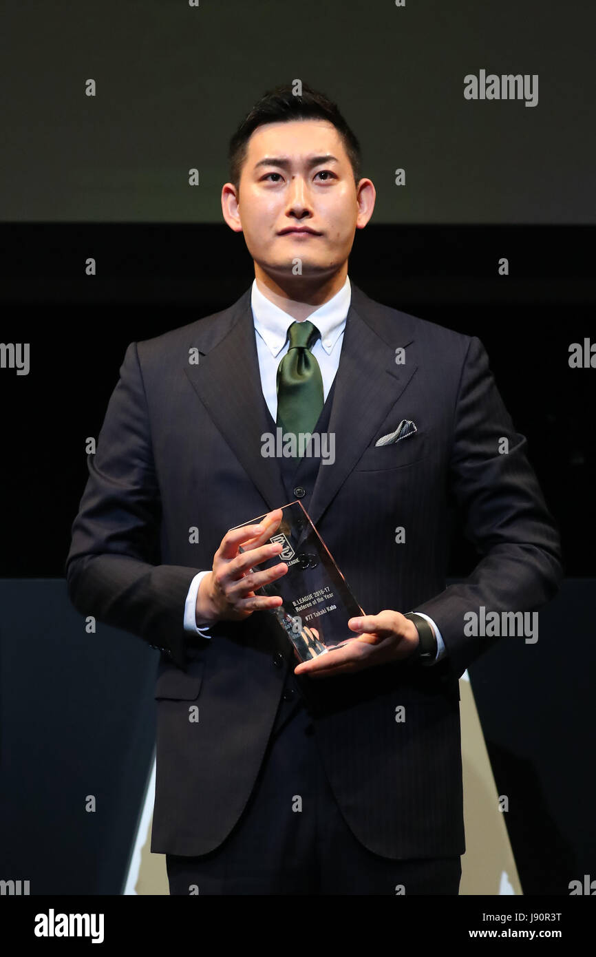 Billboard Live TOKYO, Tokyo, Japan. 30th May, 2017. Takaki Kato Referee, MAY 30, 2017 ...